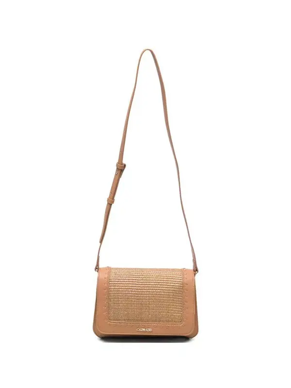 CAFÈNOIR Raffia-effect Shoulder Bag