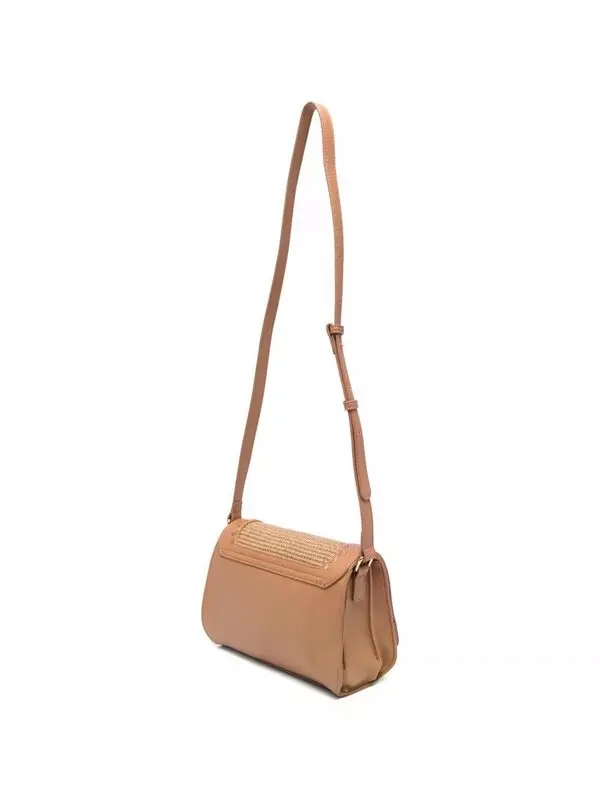 CAFÈNOIR Raffia-effect Shoulder Bag
