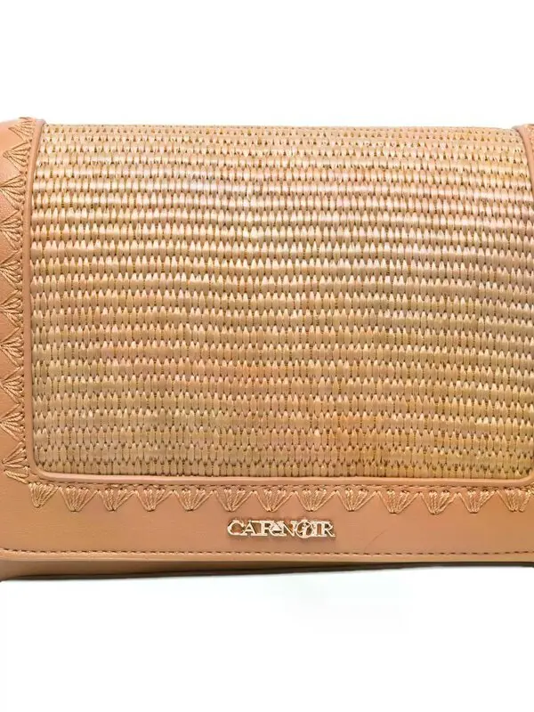 CAFÈNOIR Raffia-effect Shoulder Bag