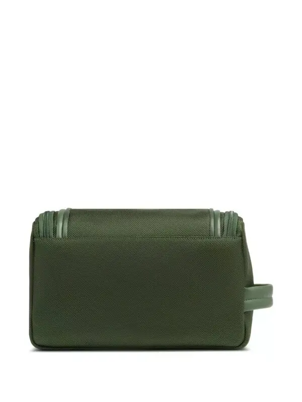 PIQUADRO Hanging Leather-trim Toiletry Bag