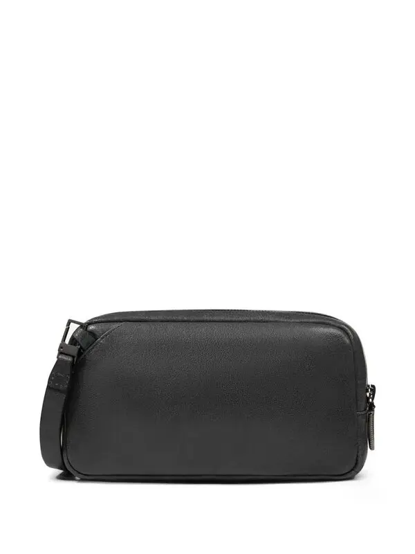 PIQUADRO Leather Wristlet Clutch