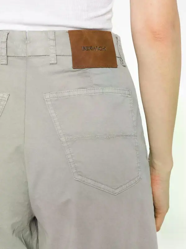 BERWICH Nina Wide-leg Trousers - Grey
