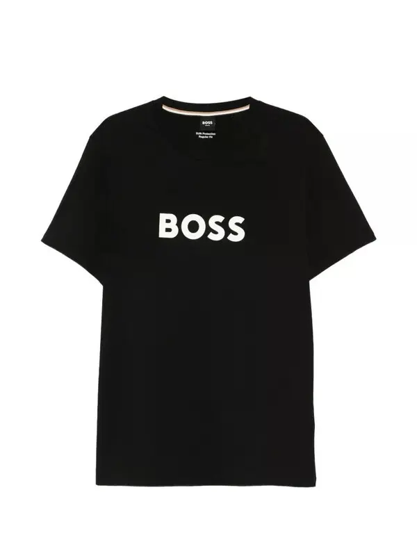 BOSS Logo-print T-shirt - Black