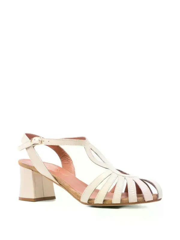 MAISON 21 Cage Detail T-bar Sandals