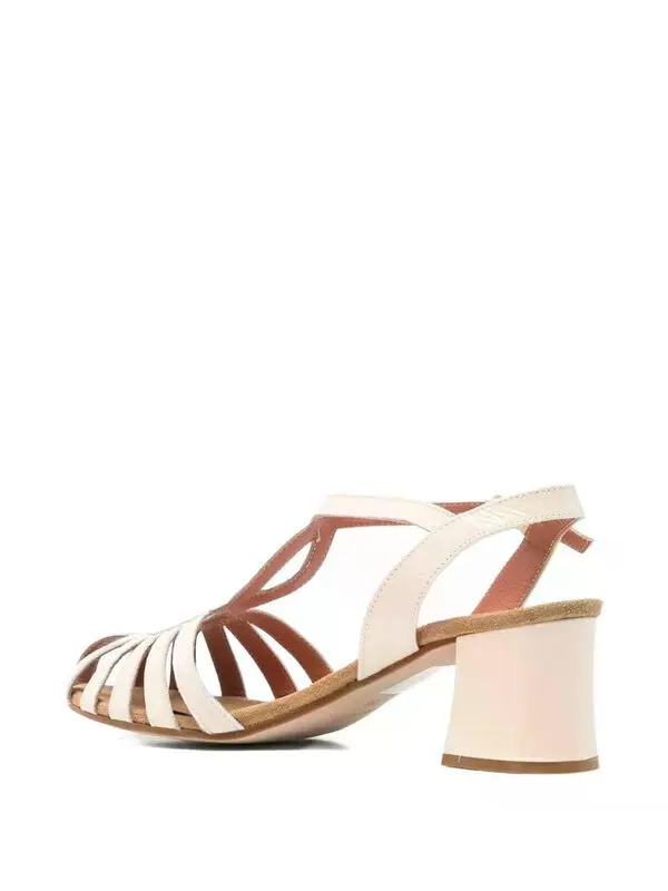 MAISON 21 Cage Detail T-bar Sandals