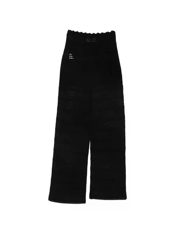 GENNY High-waisted Knitted Trousers