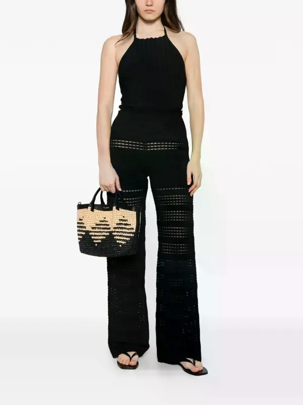 GENNY High-waisted Knitted Trousers