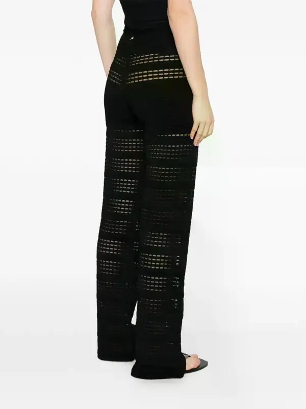 GENNY High-waisted Knitted Trousers