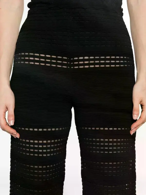GENNY High-waisted Knitted Trousers