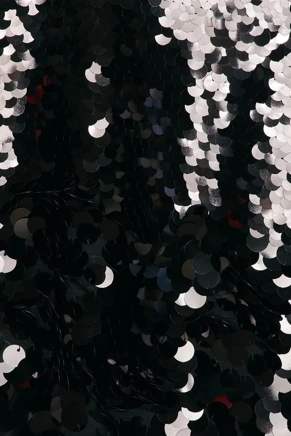 Alex Perry Sequin Slip Mini Dress - Black