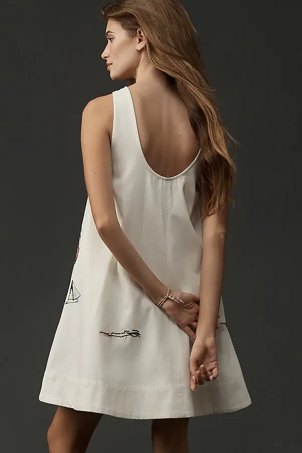 Maeve Keiko Mini Dress