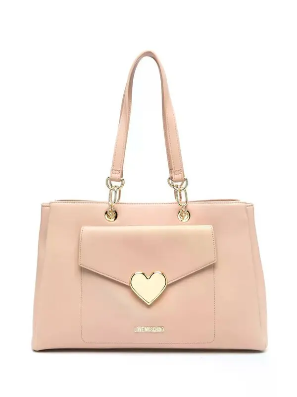 Moschino Logo-plaque Tote