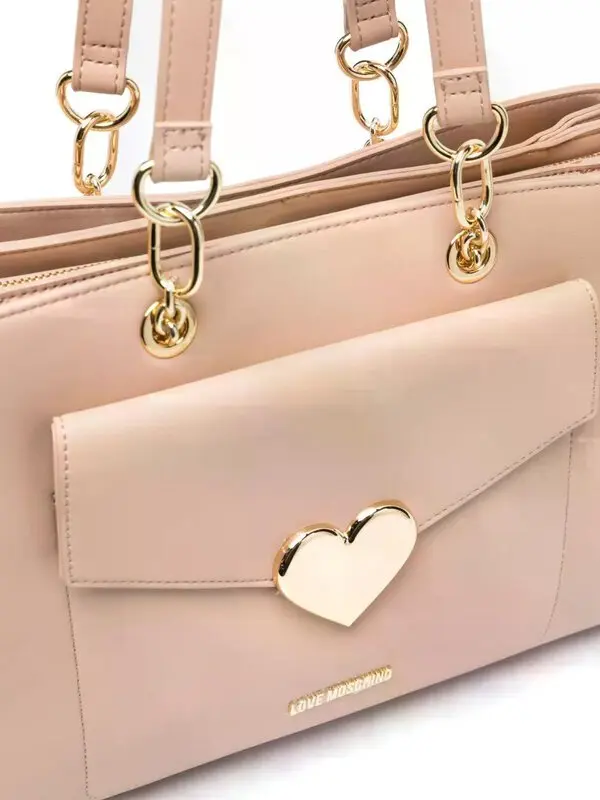 Moschino Logo-plaque Tote