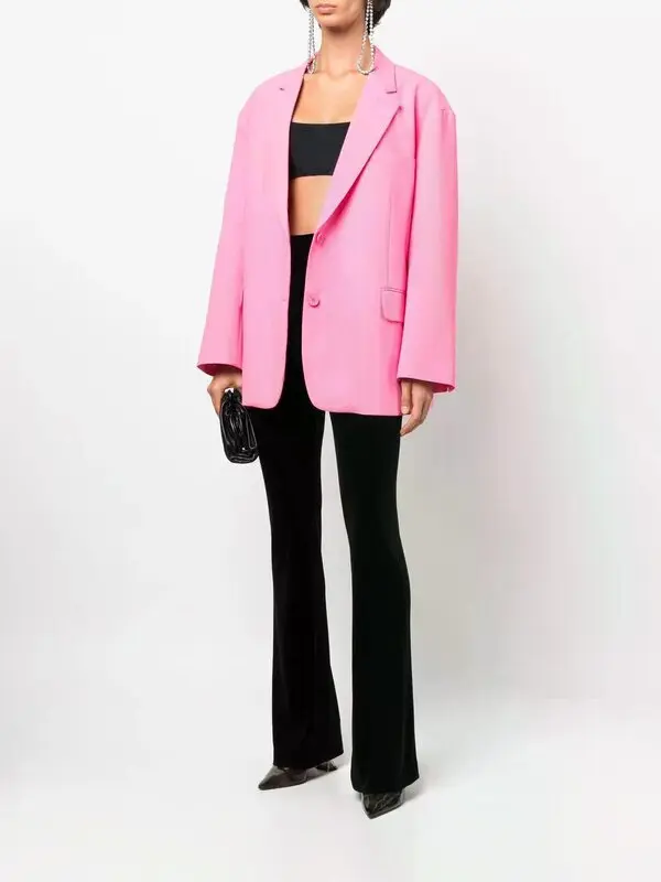 Alexandre Vauthier High-waisted Velvet Trousers