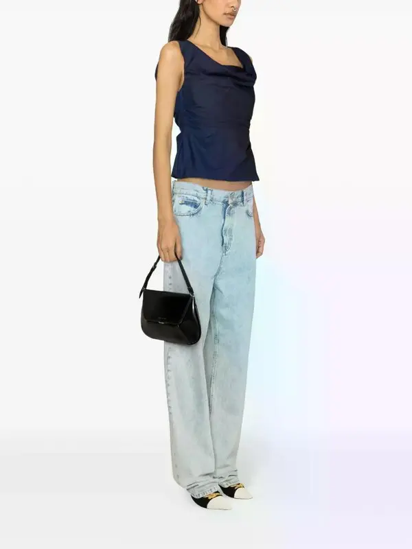 ARMARIUM Draped Sleeveless Wool Top