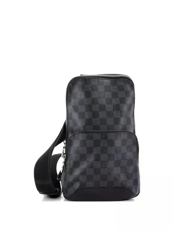LOUIS VUITTON Avenue Sling Damier Graphite Crossbody Bag