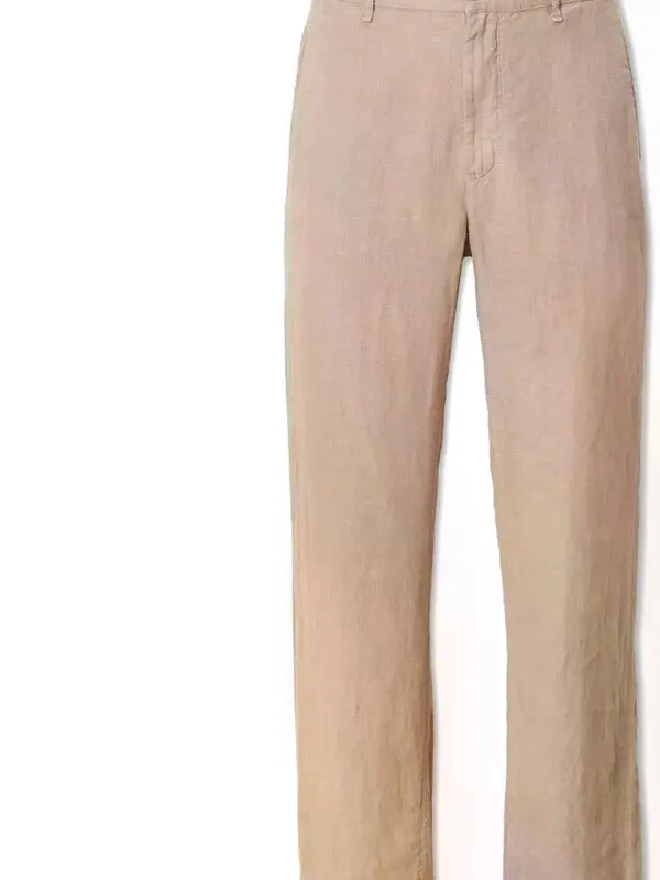 Rag & Bone Evan Linen Trousers - Neutrals