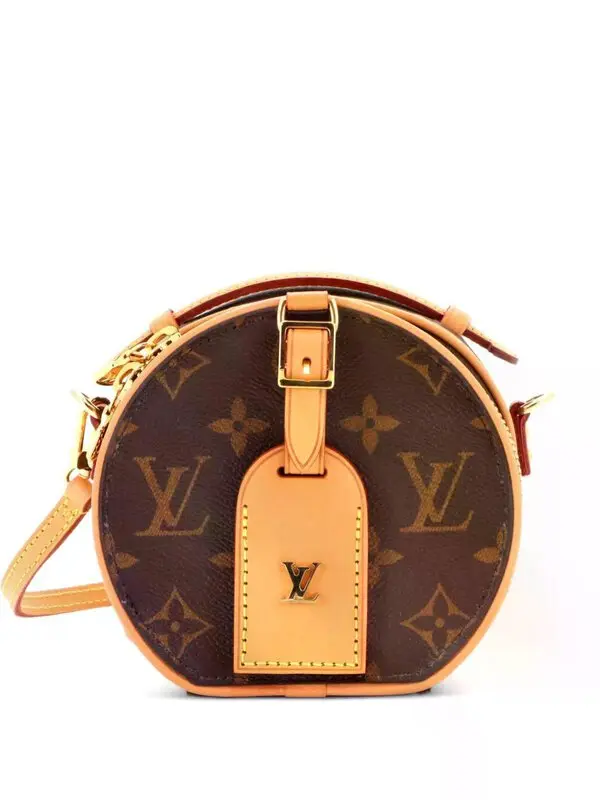 LOUIS VUITTON Mini Boite Chapeau Monogram Crossbody Bag - Brown