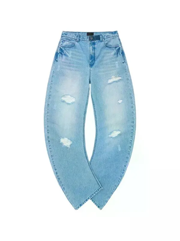 RtA Xander Barrel-leg Jeans