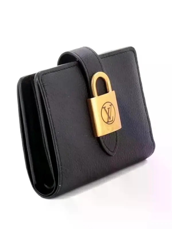 LOUIS VUITTON Low Key Wallet Leather Compact Small Wallets