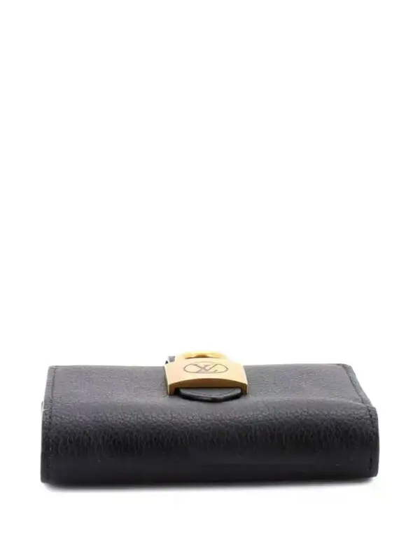 LOUIS VUITTON Low Key Wallet Leather Compact Small Wallets