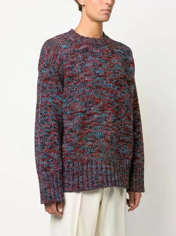 JIL SANDER Crew Neck Wool Jumper