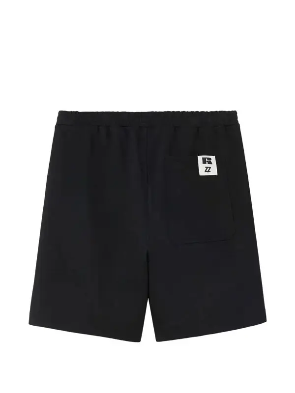 Izzue Logo Patch Pocket Shorts - Black