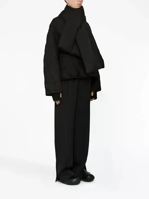 JIL SANDER Logo-embroidered Down Jacket