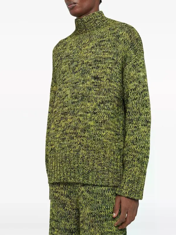 JIL SANDER Speckle Wool Jumper