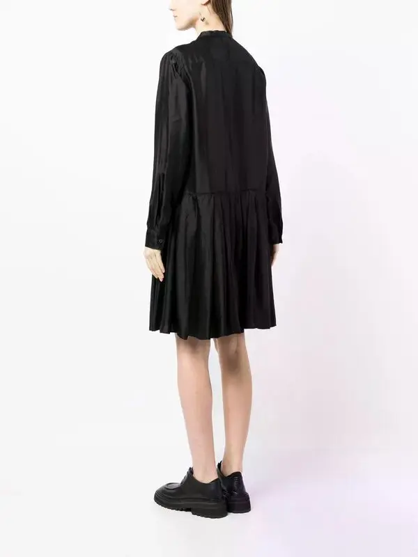 Aspesi Pleated-detail Midi Dress