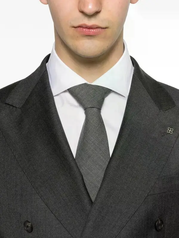 Tagliatore Double-breasted Blazer - Grey