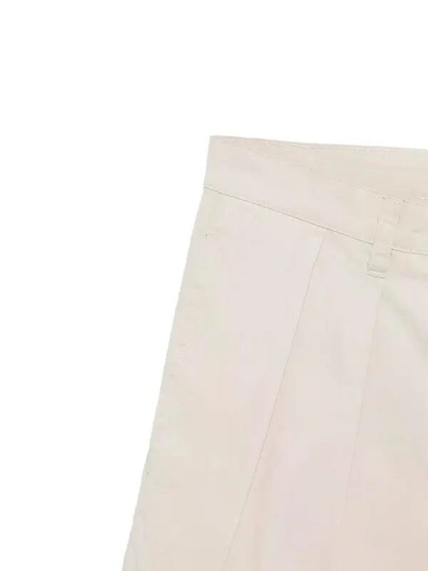 Aspesi Pleated Cotton Shorts