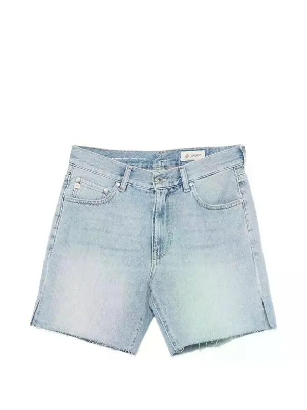 Ag Raw-cut Denim Shorts