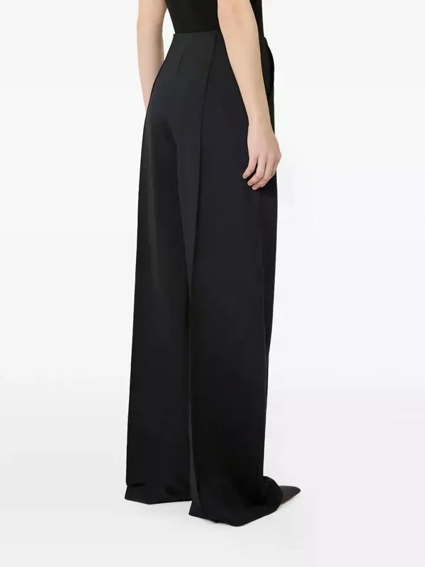 Max Mara Pleated Palazzo Pants