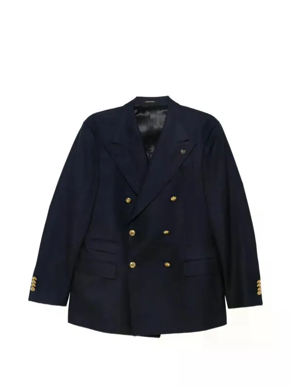 GABRIELE PASINI Double-breasted Blazer - Blue