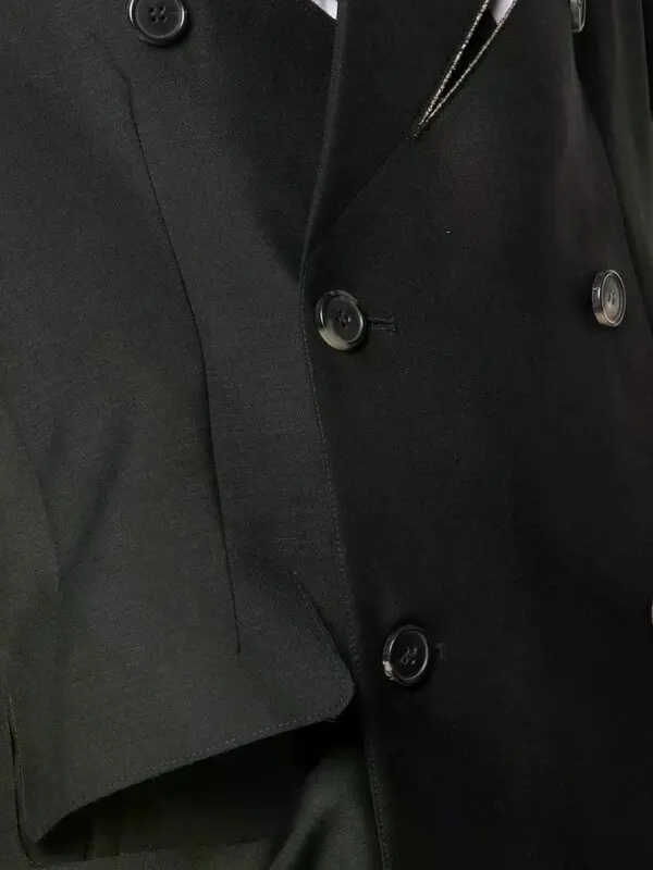 MAISON MARGIELA Deconstructed Double-breasted Raw Coat