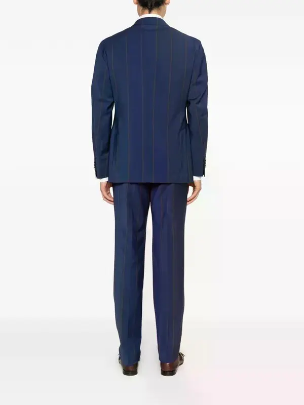 GABRIELE PASINI Striped Double-breasted Suit