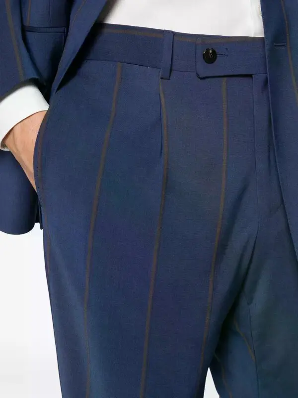 GABRIELE PASINI Striped Double-breasted Suit