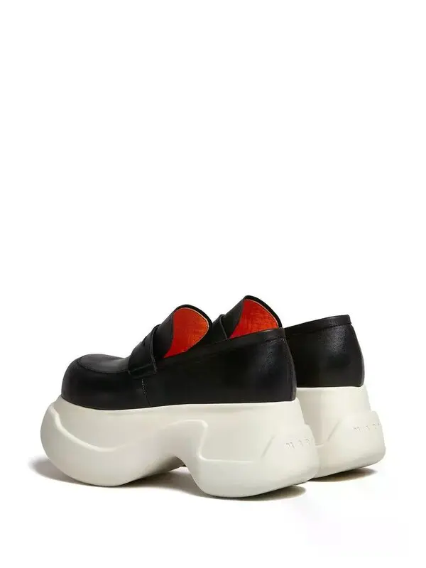 Marni Platform Leather Loafers