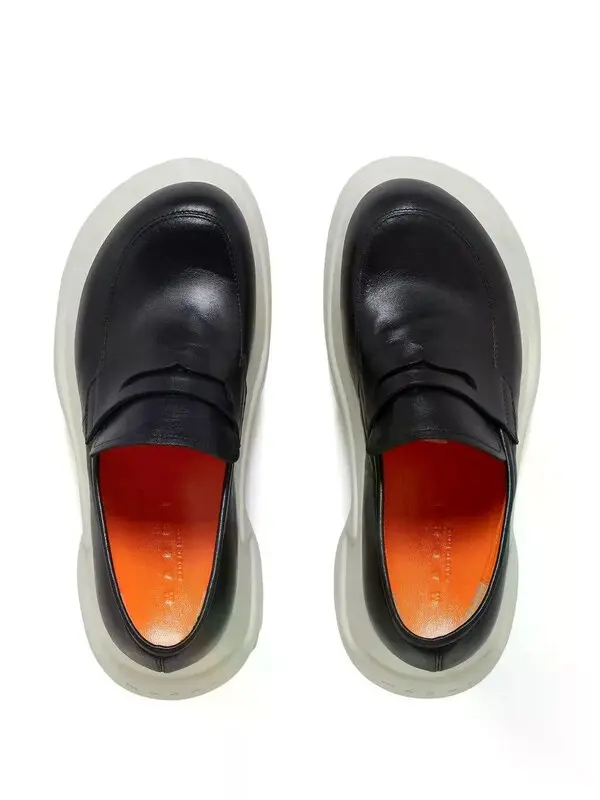 Marni Platform Leather Loafers