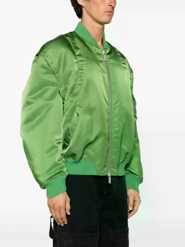 Off-White Detachable-sleeves Bomber Jacket