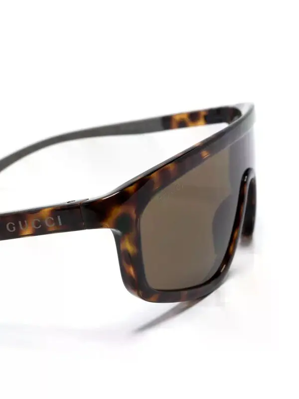 Gucci Shield-frame Sunglasses