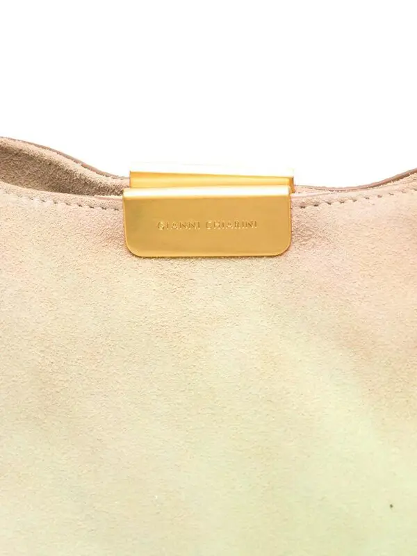 GIANNI CHIARINI Vivi Suede Tote Bag - Neutrals