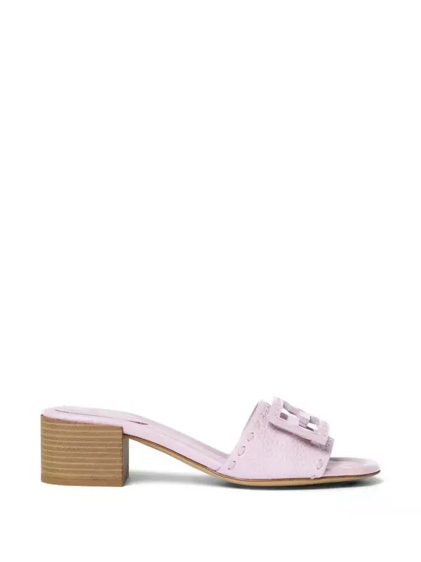 Fendi Baguette Sandals - Purple