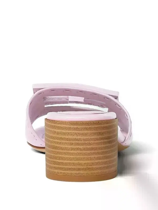 Fendi Baguette Sandals - Purple