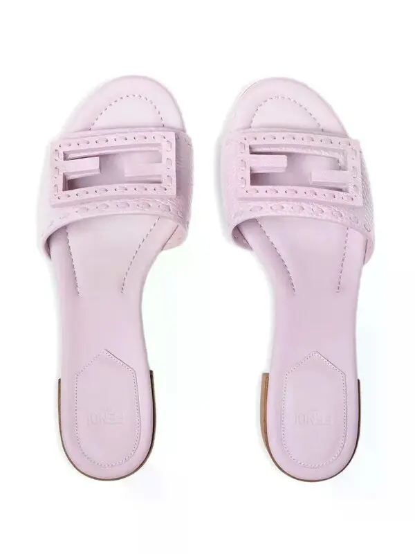 Fendi Baguette Sandals - Purple