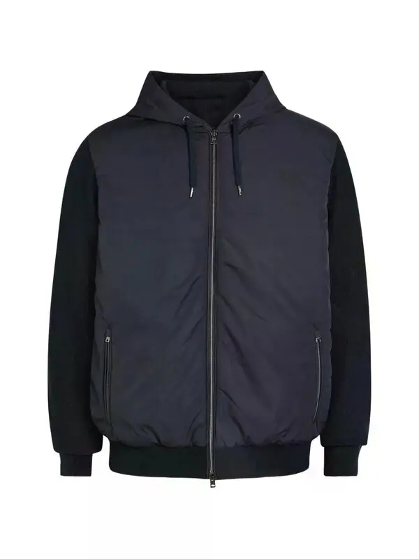 Herno Hooded Jacket - Blue