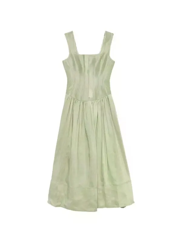 Aje Spirelle Maxi Dress - Green