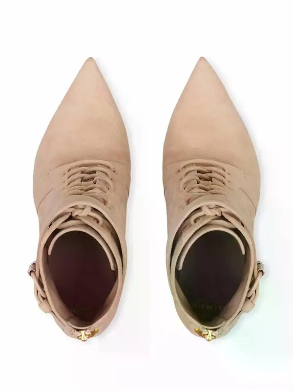 Balmain Uria Lace-up Ankle Boots
