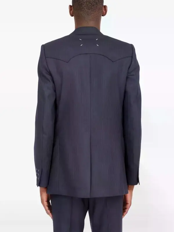 MAISON MARGIELA Tailored Single-breasted Wool Blazer